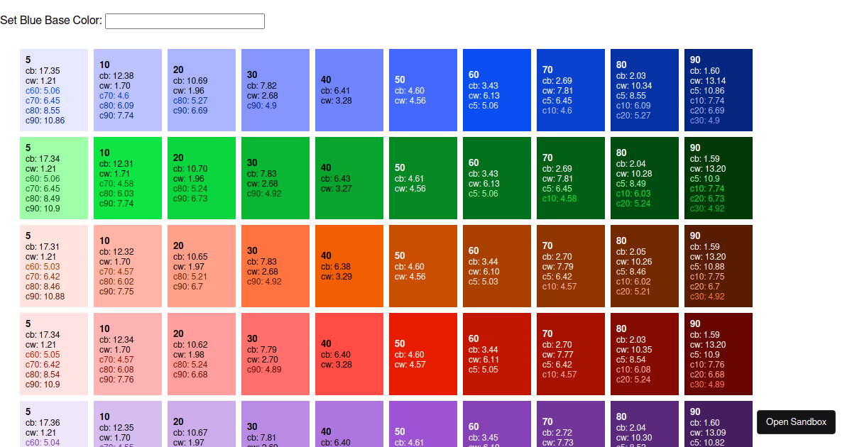 color-generator (forked) - Codesandbox