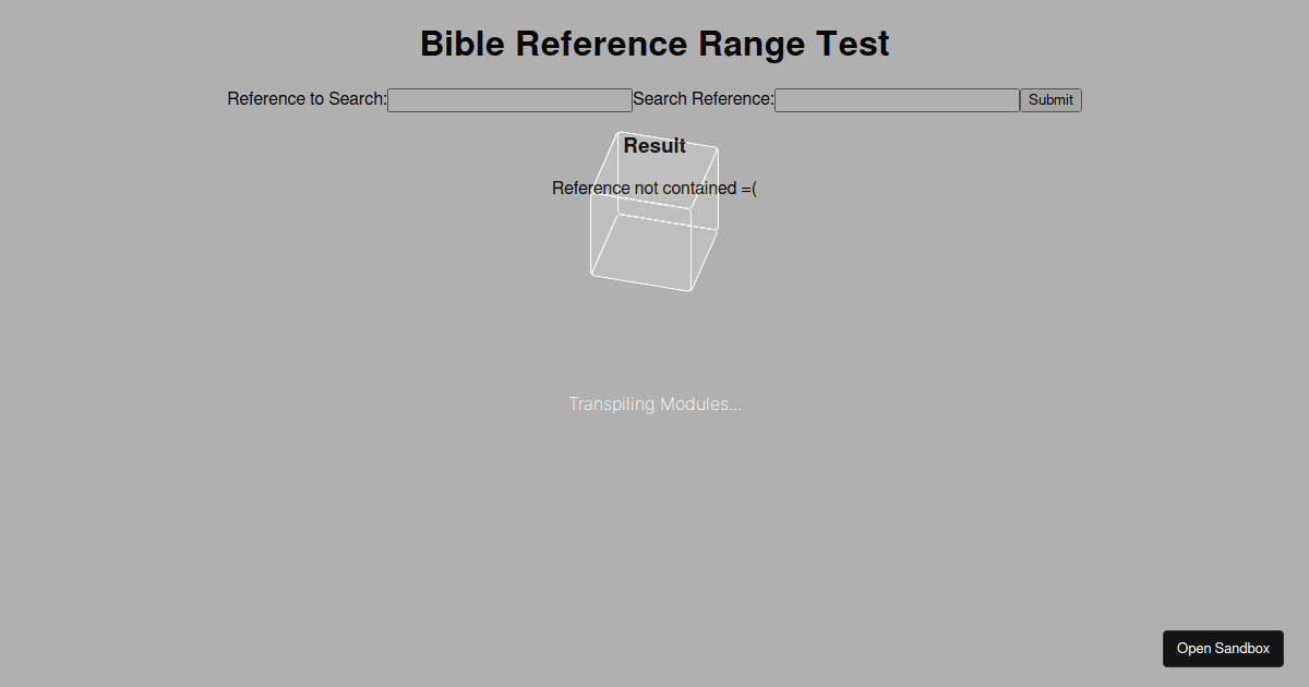 bible-reference-range - Codesandbox
