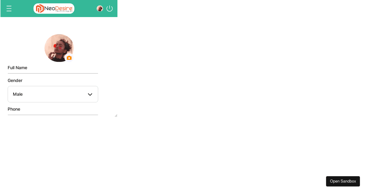 component-example - Codesandbox