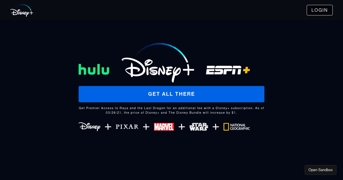 disney-app - Codesandbox