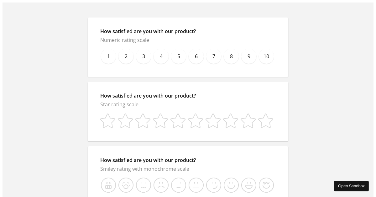 surveyjs-angular - Codesandbox