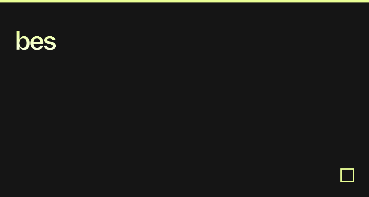 bes - Codesandbox