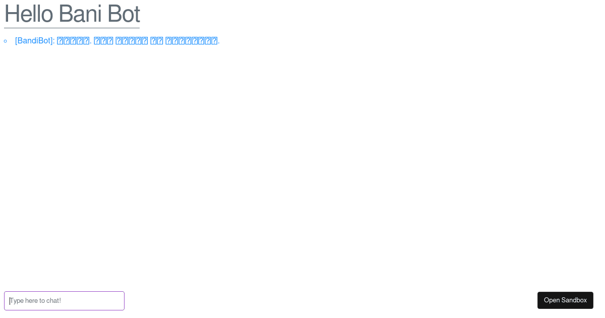 React Chat Bot Using Dialogflow Our Own Redux Middleware Codesandbox