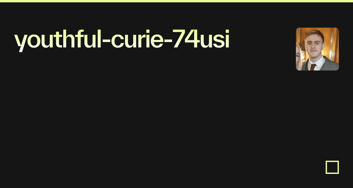 youthful-curie-74usi - Codesandbox