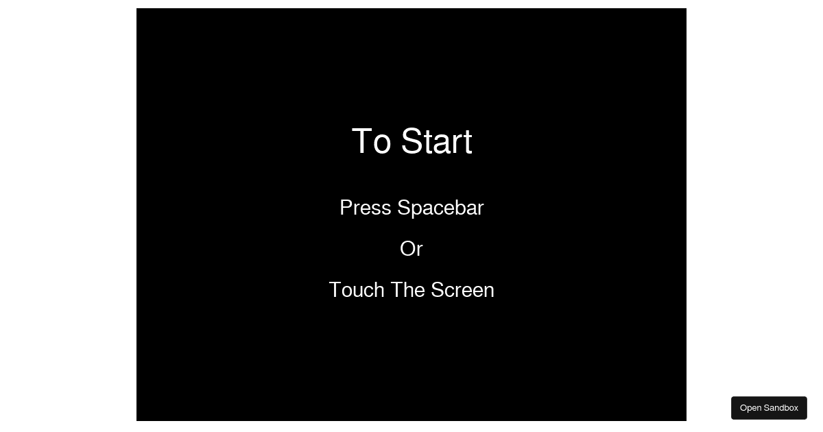 Falling Numbers Game - Codesandbox