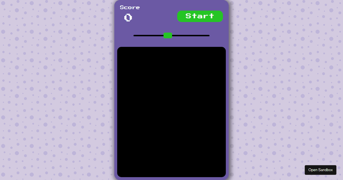 falling-dots-game - Codesandbox
