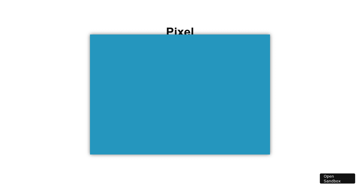 pixel sim - Codesandbox