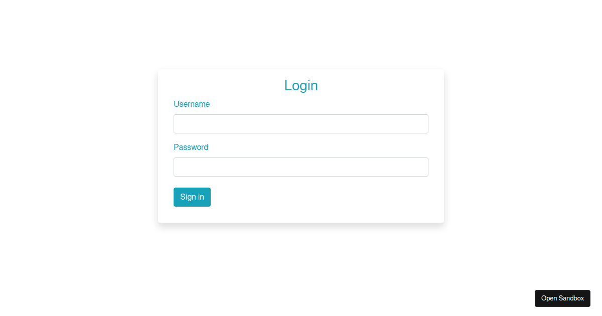interesting-meadow-77dg2 - Codesandbox