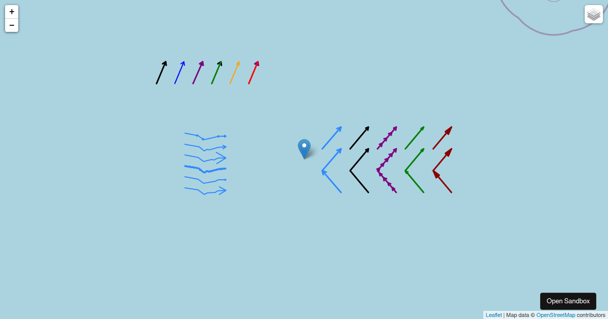 Leaflet Arrowheads Remove() Debug - Codesandbox