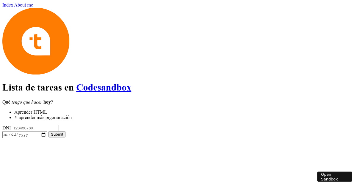 mi-proyecto - Codesandbox