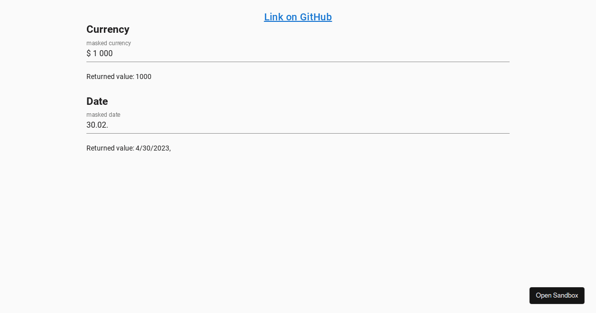 vuetify-imask - Codesandbox