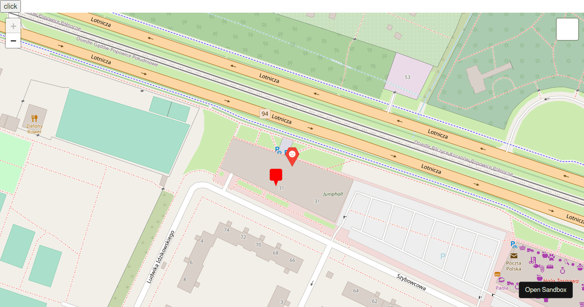 Angular + Leaflet + Leaflet Extra Markers - Codesandbox Angular + Leaflet + Leaflet Extra Markers - Codesandbox