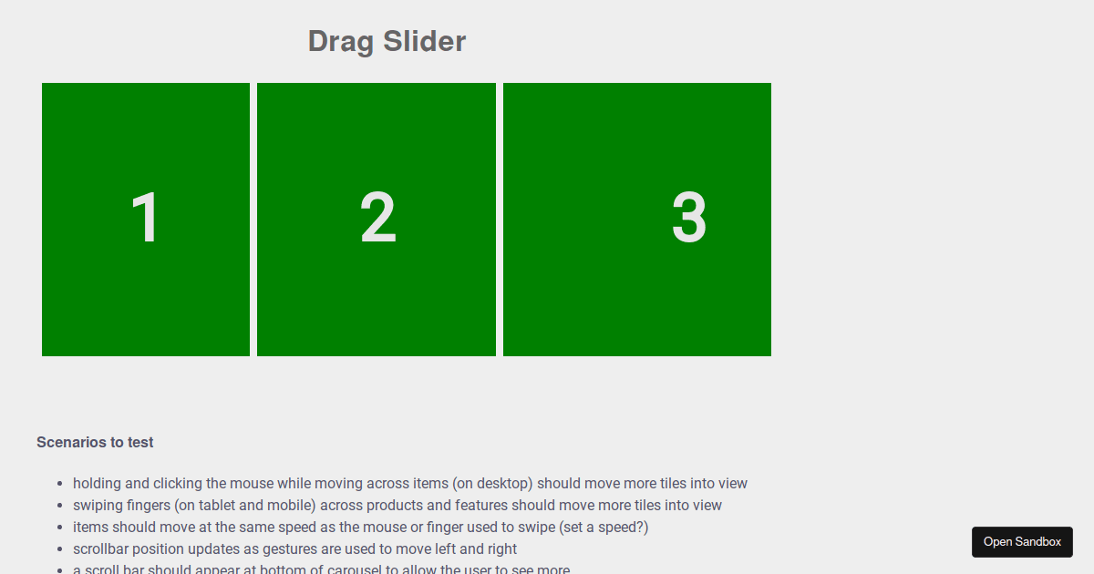 Framer Motion Accessible Slider - Codesandbox