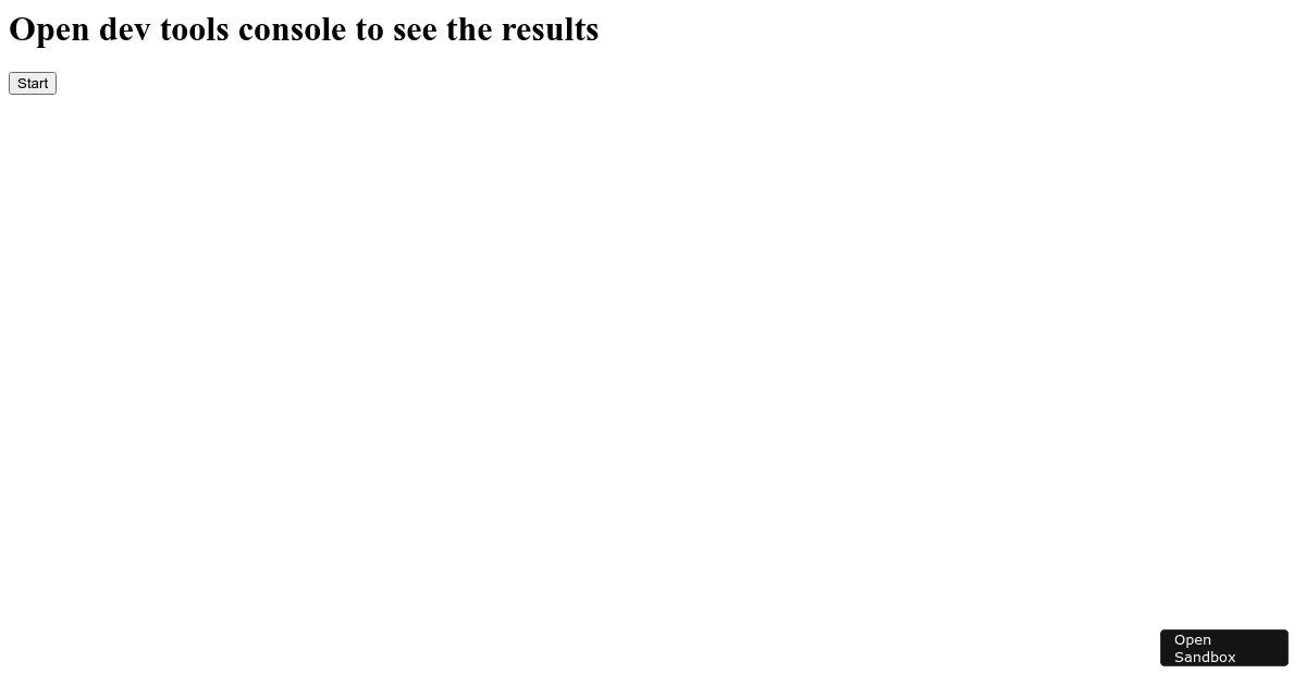 Objectbuffer Demo Sort Array On Webworker No Data Copy Codesandbox