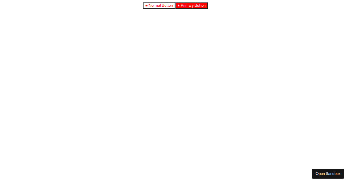 atyled readme sample - Codesandbox