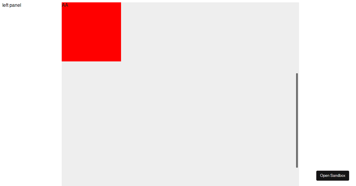 react-infinite-viewer-left-content-bug - Codesandbox
