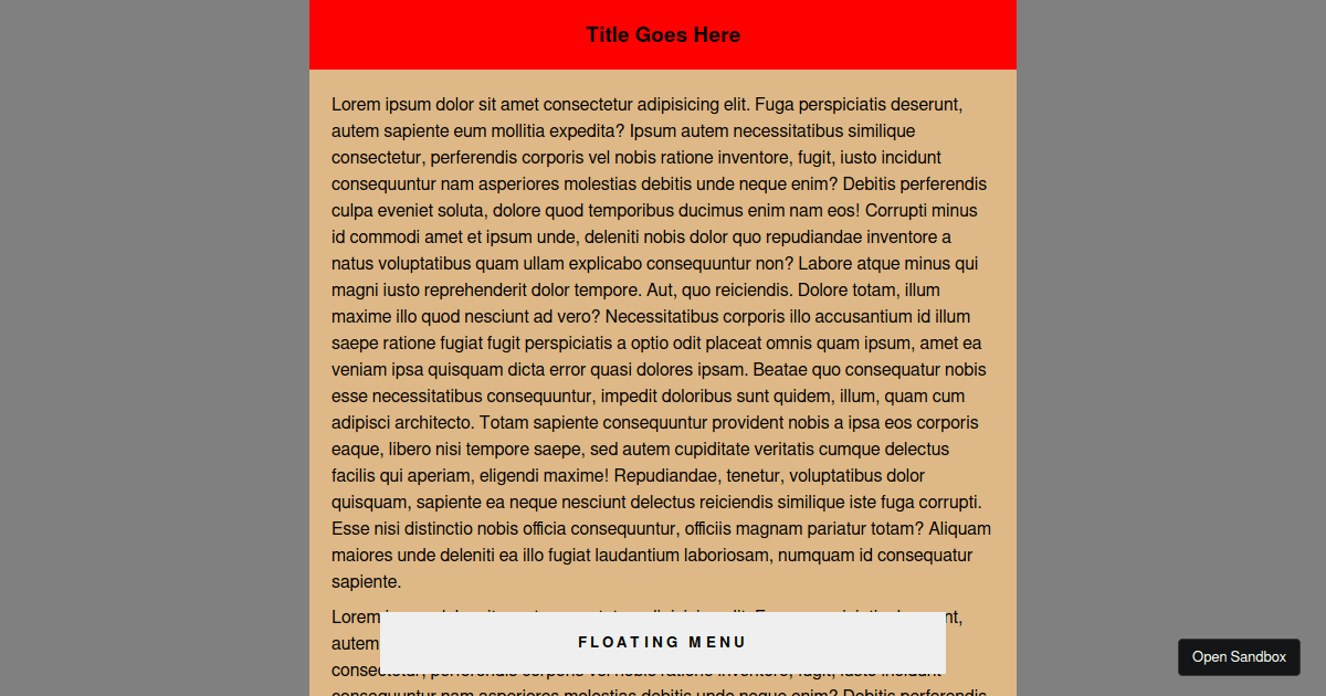 mobile-layout-template-17265 - Codesandbox
