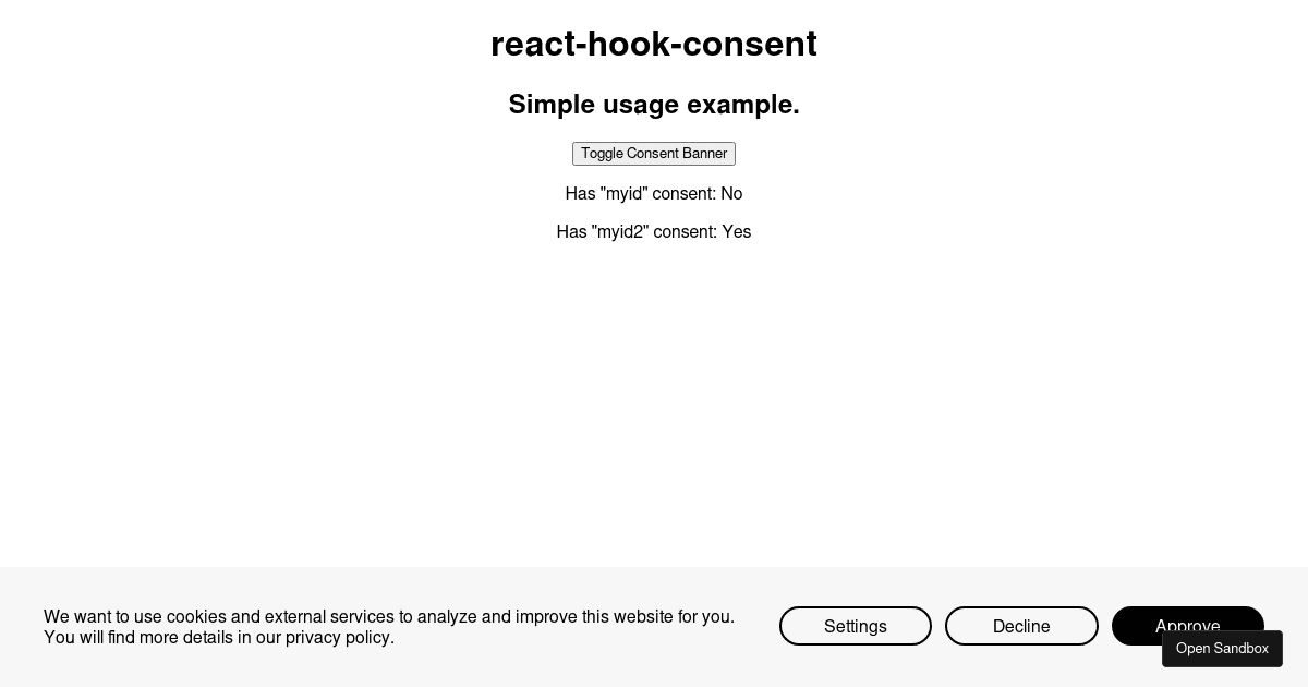 Example React18 Codesandbox 