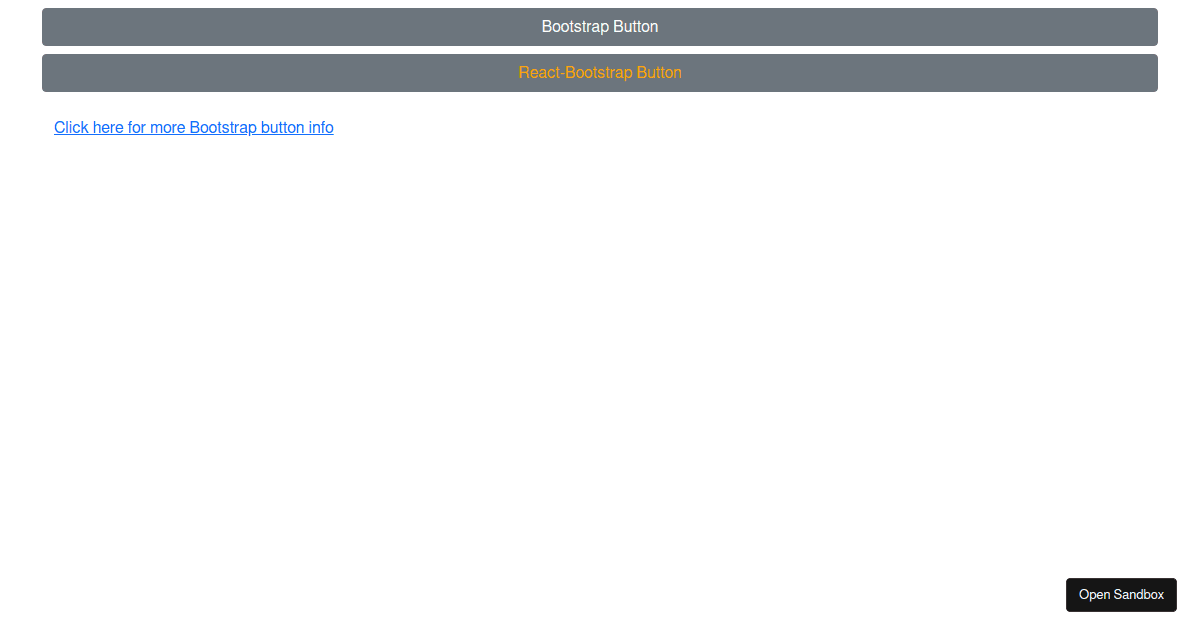 Bootstrap-Button-Example - Codesandbox