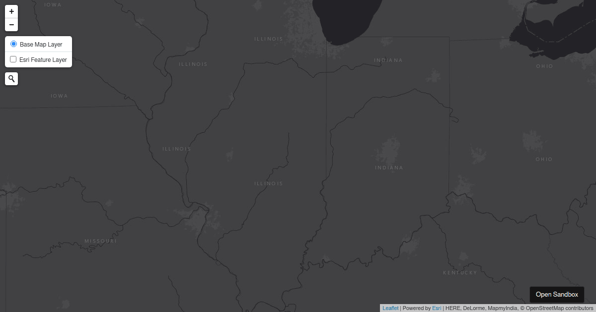 react-esri-leaflet-example (forked) - Codesandbox