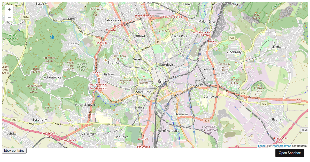 How to get borders for the react-leaflet v.3.x map and check markers inside the map? - Codesandbox