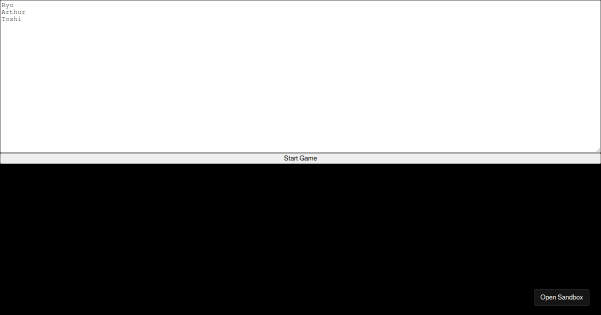 R3F Marble Game - Codesandbox