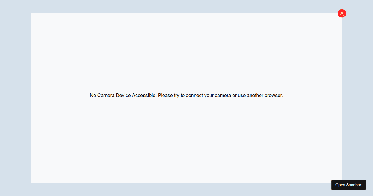 DevArt002/camera-popup - Codesandbox
