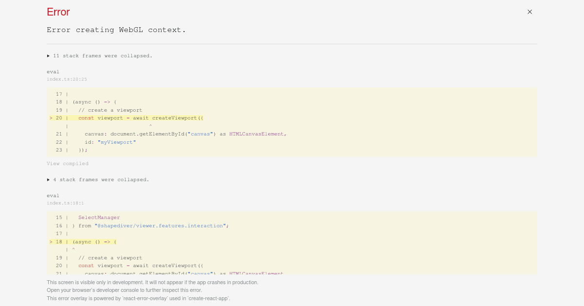 interaction - selection outputs / event listener - Codesandbox