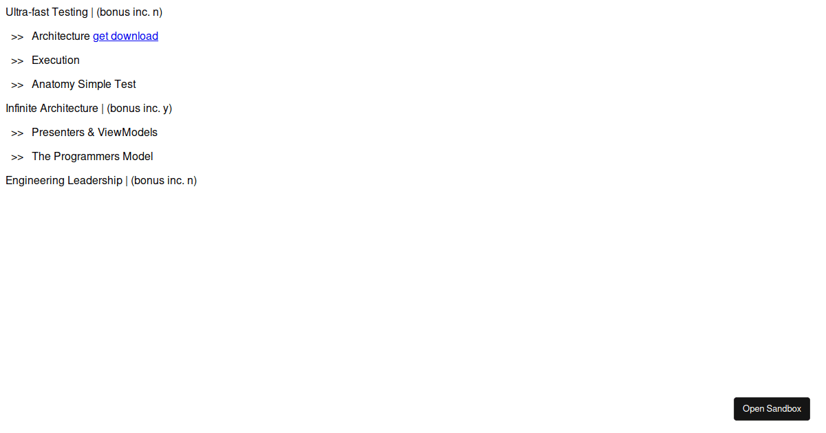 Refactoring (demo-start) - Codesandbox