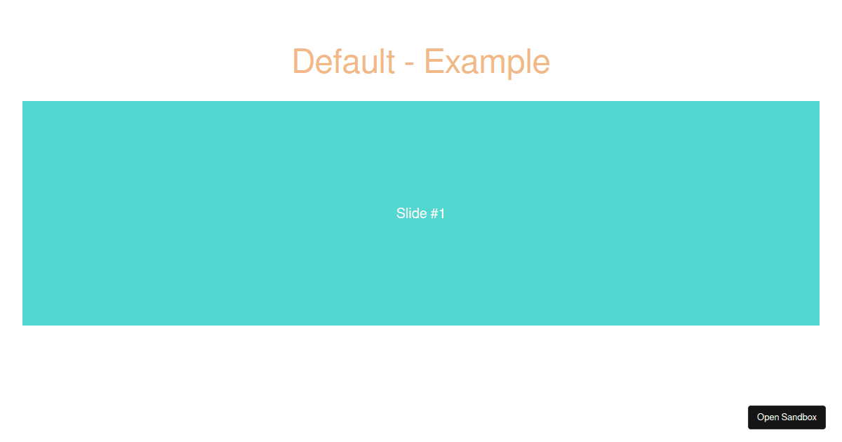 ReactIdSwiper - Template - Codesandbox