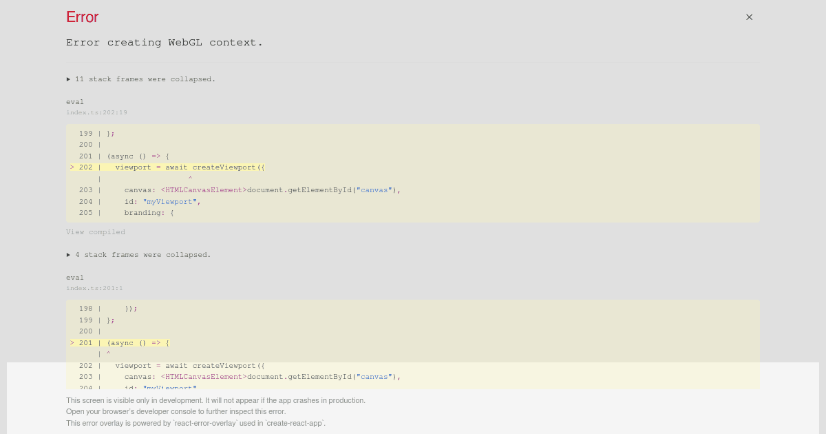 GLTF Showcase - Codesandbox