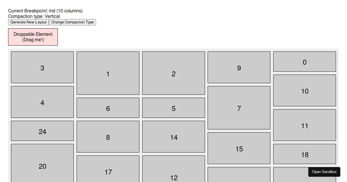 React Grid Layout Nested Grids Drag From Outside Forked Codesandbox 9198