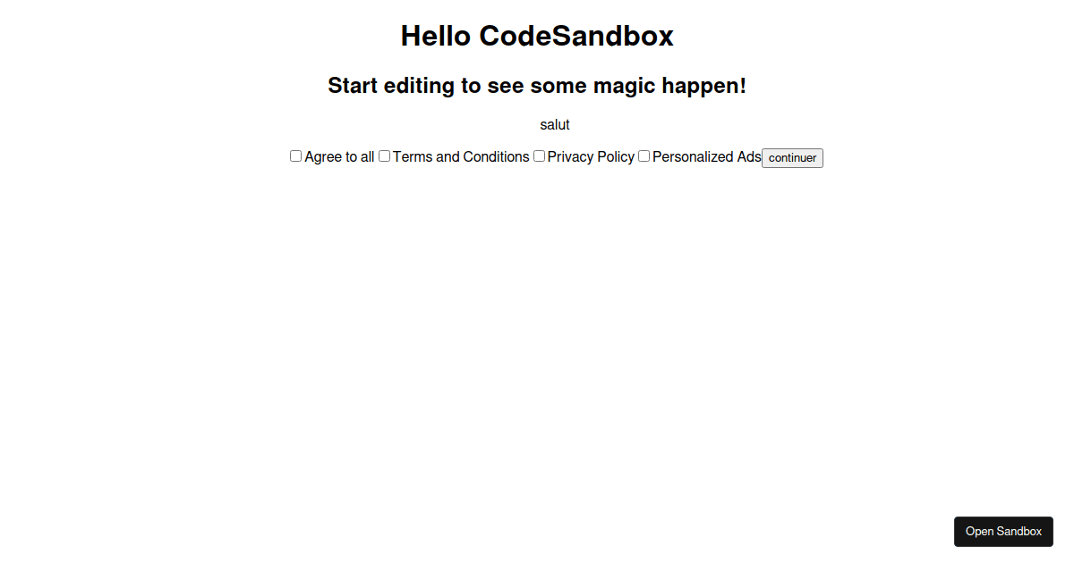 essai checkbox & select all (forked) - Codesandbox