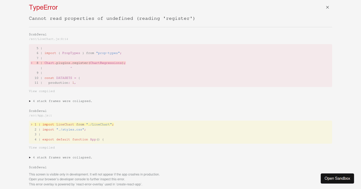 Using Chart Js With Multiple Chart Types Forked Codesandbox