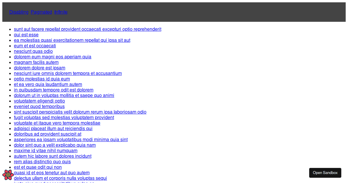 React Query Lerning Codesandbox 7641