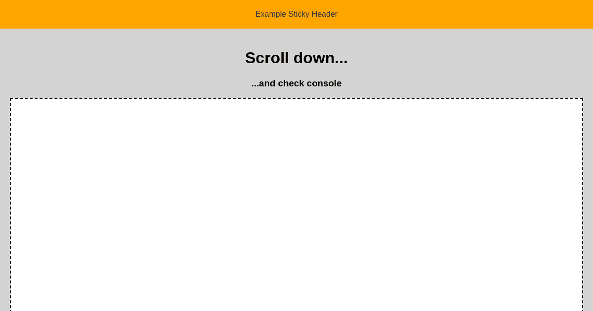 react-atom-trigger Example With Help Of usehooks-ts - Scrollable Container (WIP) - Codesandbox