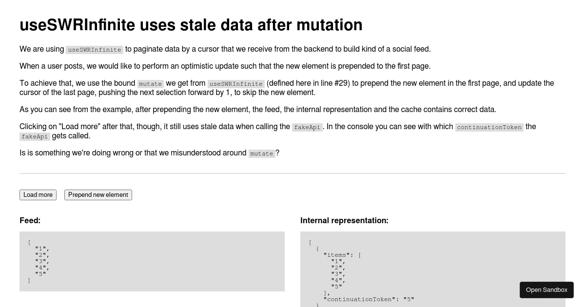 Swr Infinite Mutate Forked Codesandbox 7032