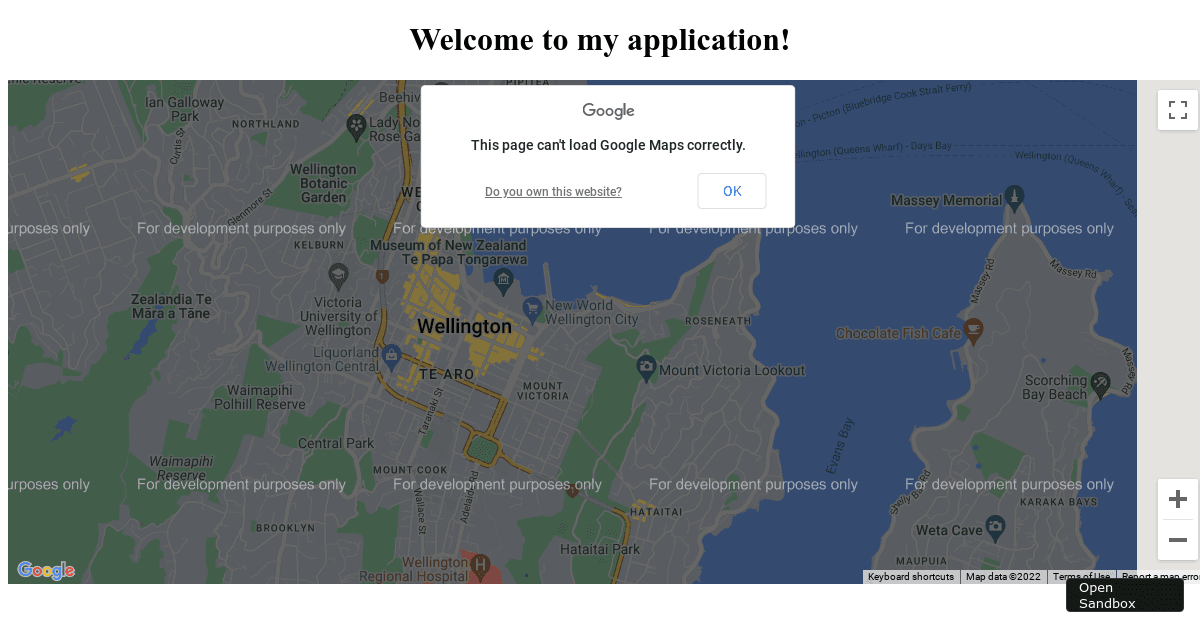 How To Read Geojson File Using React Forked Codesandbox