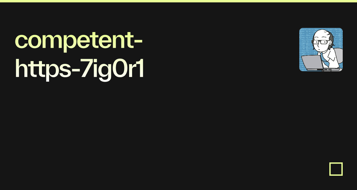 competent-https-7ig0r1 - Codesandbox