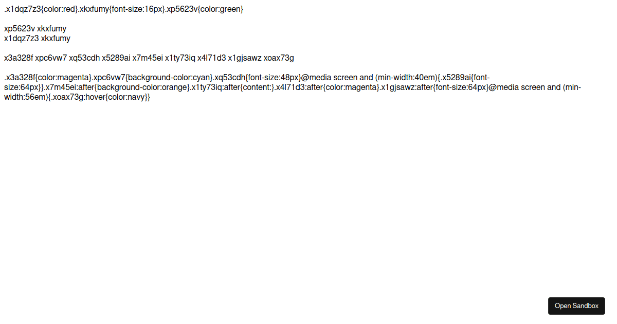 atomic-css-in-js-stylex (forked) - Codesandbox