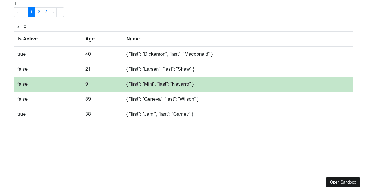 BV pagination - Codesandbox