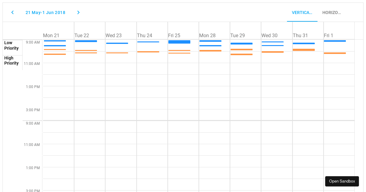 Group Orientation - DevExtreme Scheduler - Codesandbox