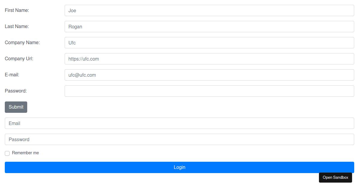 Testing Theme With React Bootstrap Codesandbox