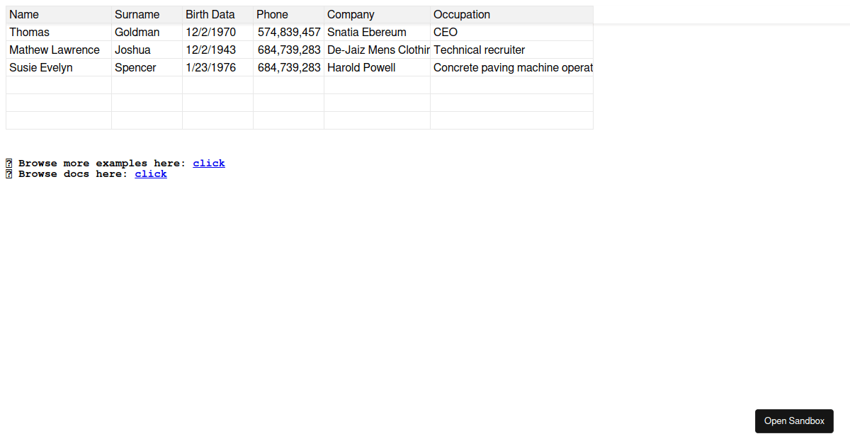 reactgrid-full-width-header - Codesandbox