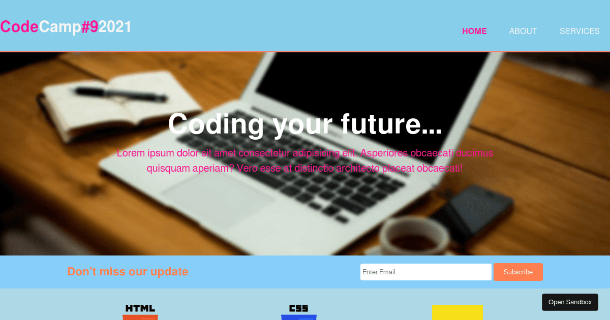 CC9-Fullsite - Codesandbox