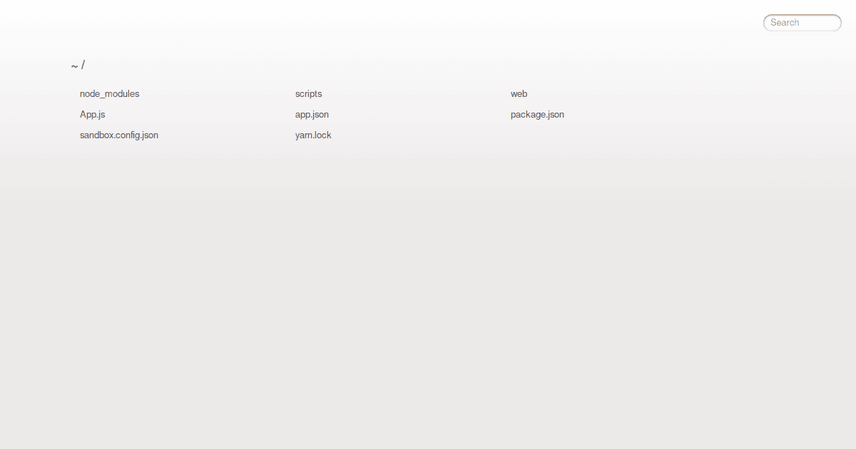 expo-template - Codesandbox