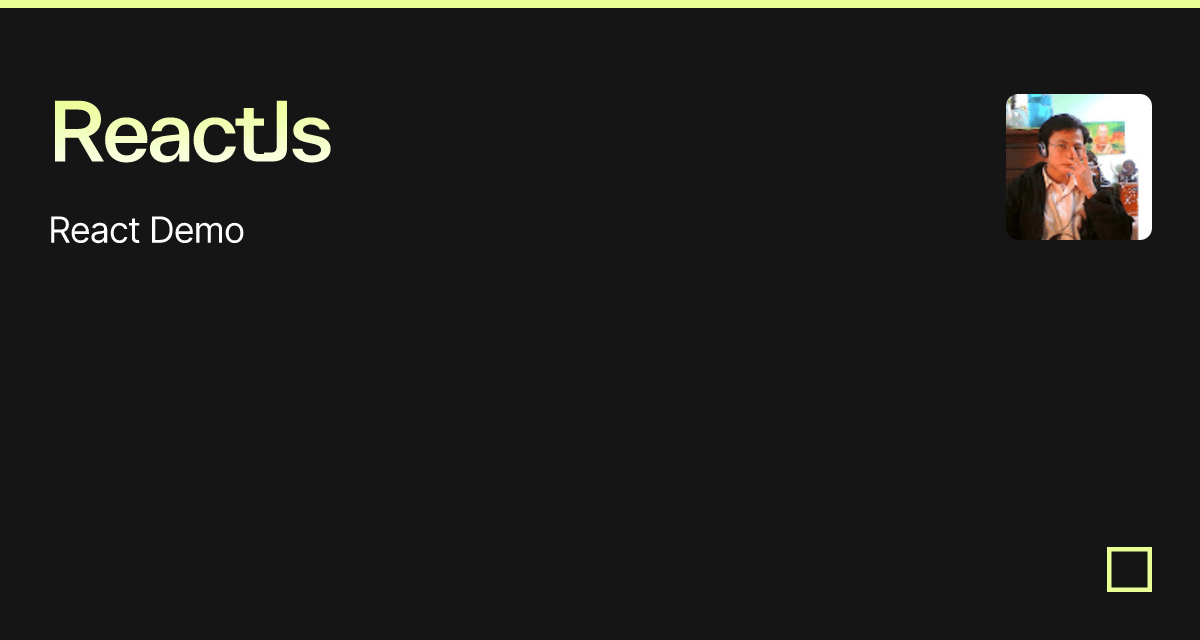 ReactJs - Codesandbox