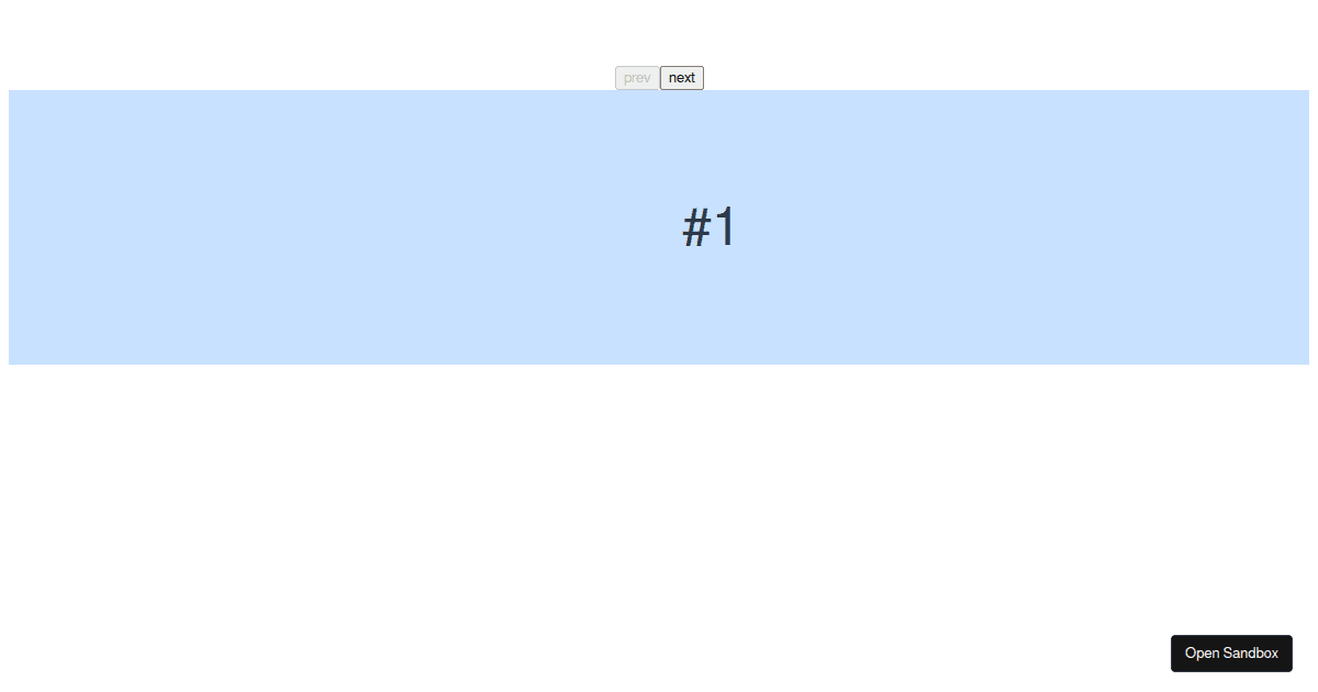 Vue Template - Codesandbox