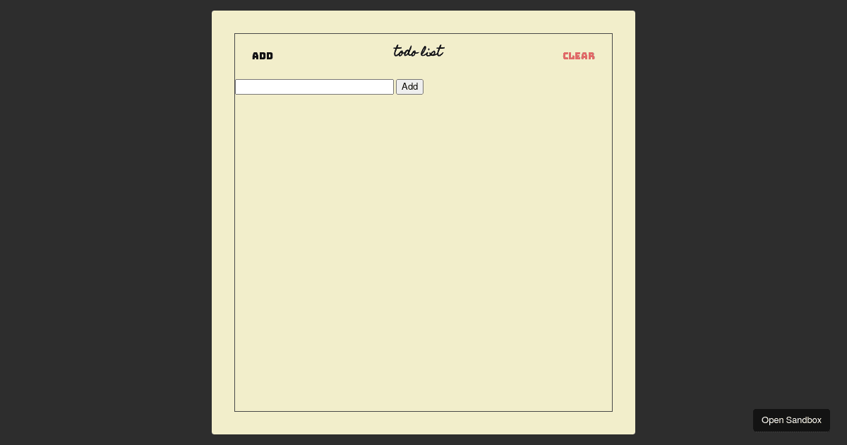 Apakauuwegodevtutorial Codesandbox