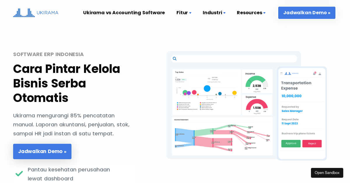Implementation Ukirama Sites Fix - Codesandbox
